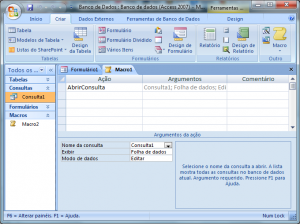Access – Criando uma macro - Excel e Access