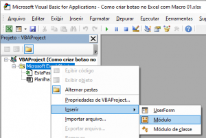 Como criar botão no Excel com Macro - Excel e Access