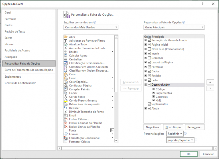 Como fazer formulário de cadastro no Excel - Excel e Access