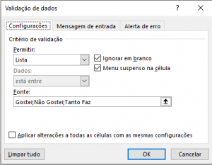 Como fazer menu suspenso no Excel - Excel e Access
